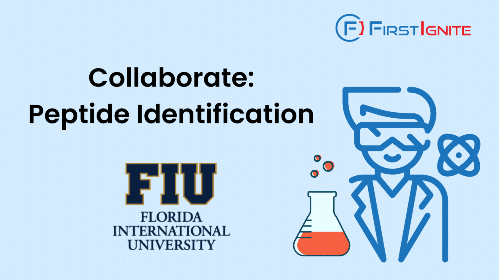 Collaborate Peptide Identification FirstIgnite